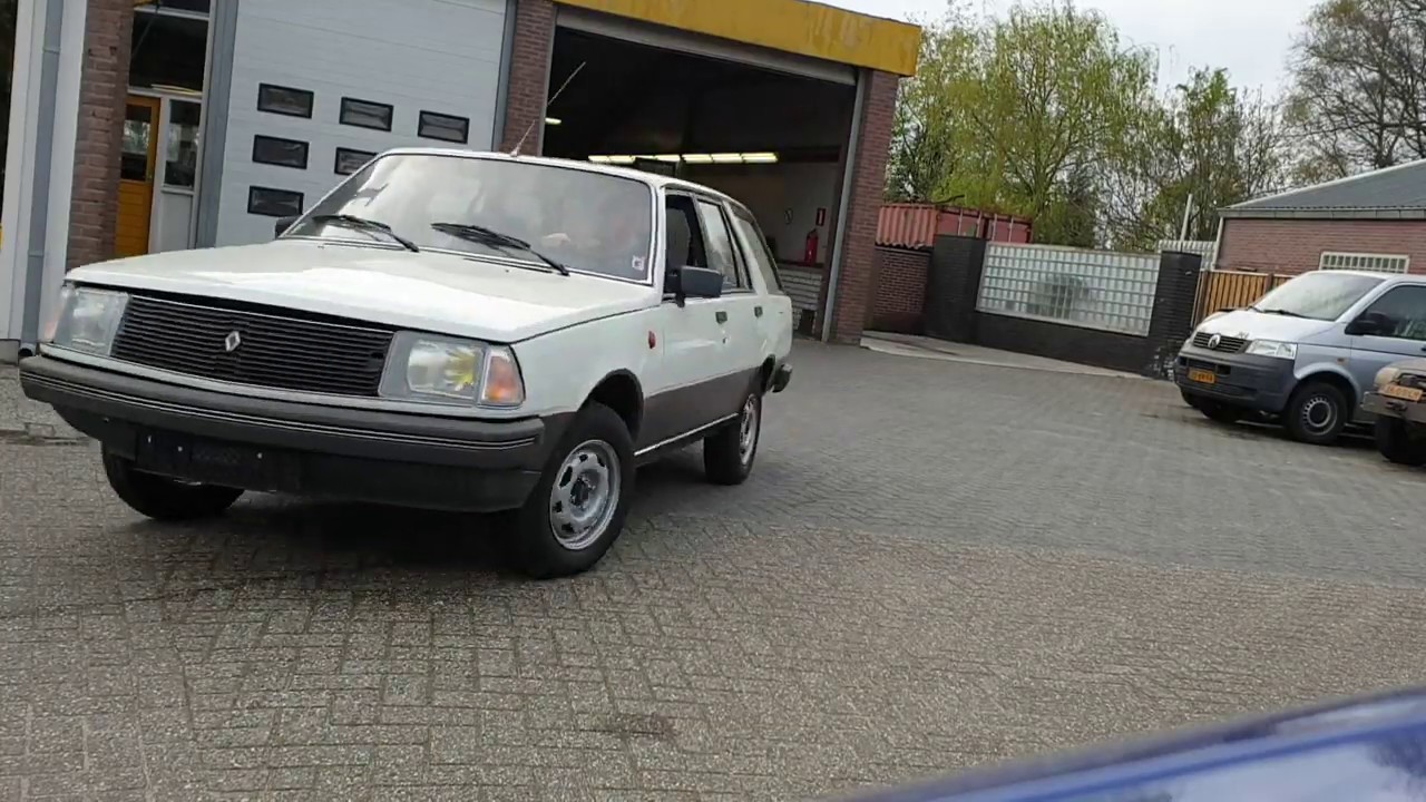 Renault 18 Break 4x4 de eerste meters - YouTube