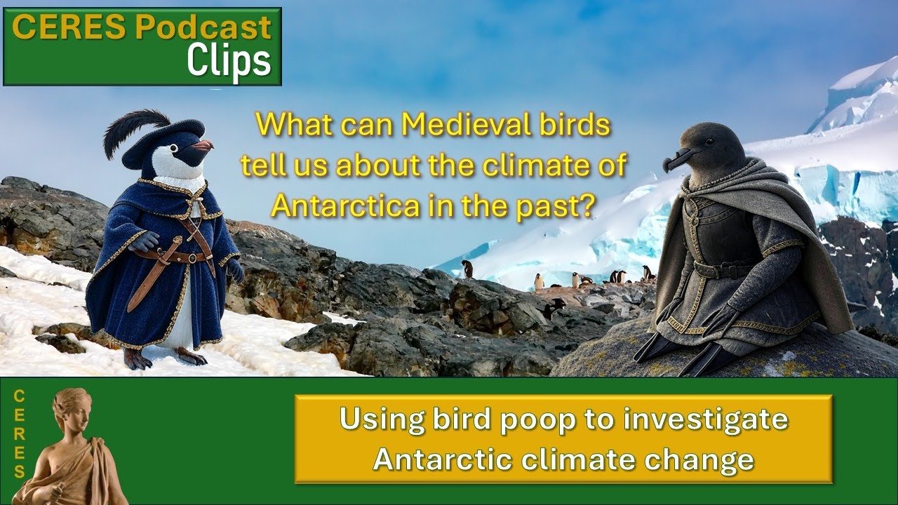 Using bird poop & vomit (from penguins and snow petrels) to study ...