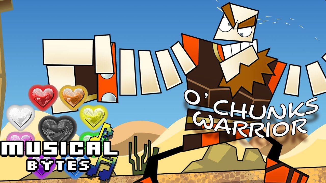 Super Paper Mario Musical Bytes - O'Chunks, Warrior - Man on the ...