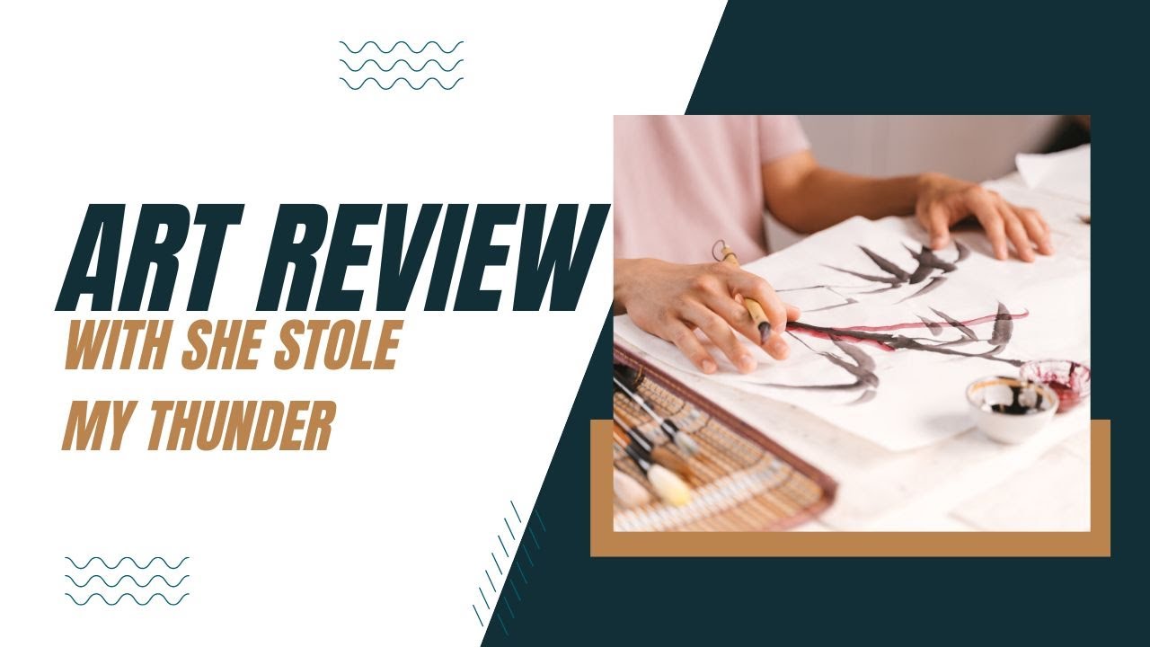 Art review - How to make an art review video - YouTube