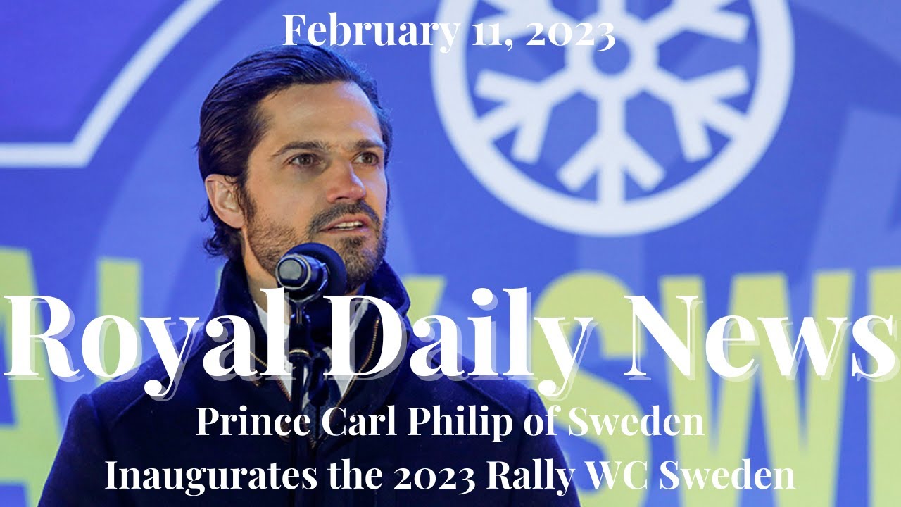 Prince Carl Philip of Sweden Races in the 2023 Rally Sweden! Plus ...