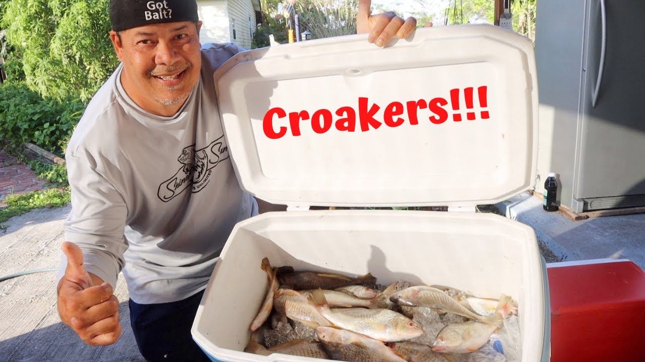 Croaker Fishing! - YouTube
