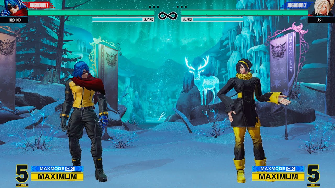 The King of Fighters XV Gameplay - KOF XV Krohnen vs Ash Crimson - YouTube