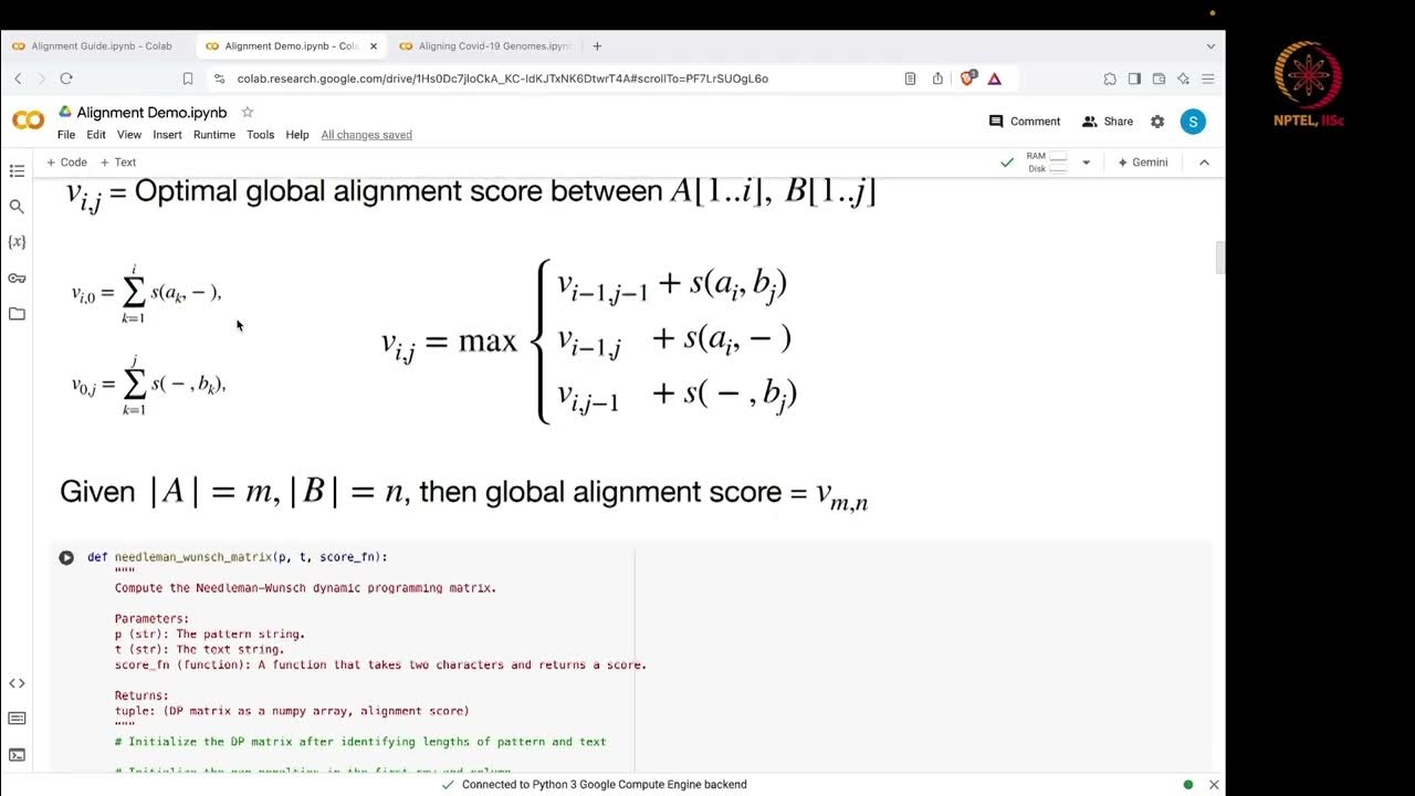 Lec 22 Alignment demonstration - YouTube