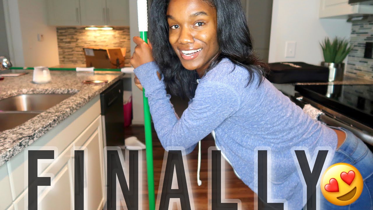 seeing *NEW* APARTMENT for the FIRST TIME | The Walk through | MOVING ...