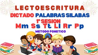 # 174 DICTADO PALABRAS MSTLRP SILABAS 1° SESION | Doovi