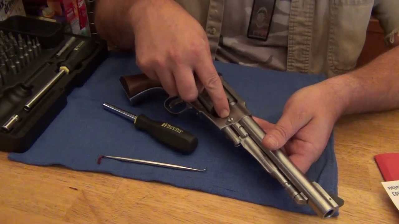 Complete Disassembly - Ruger Old Army Blackpowder - YouTube