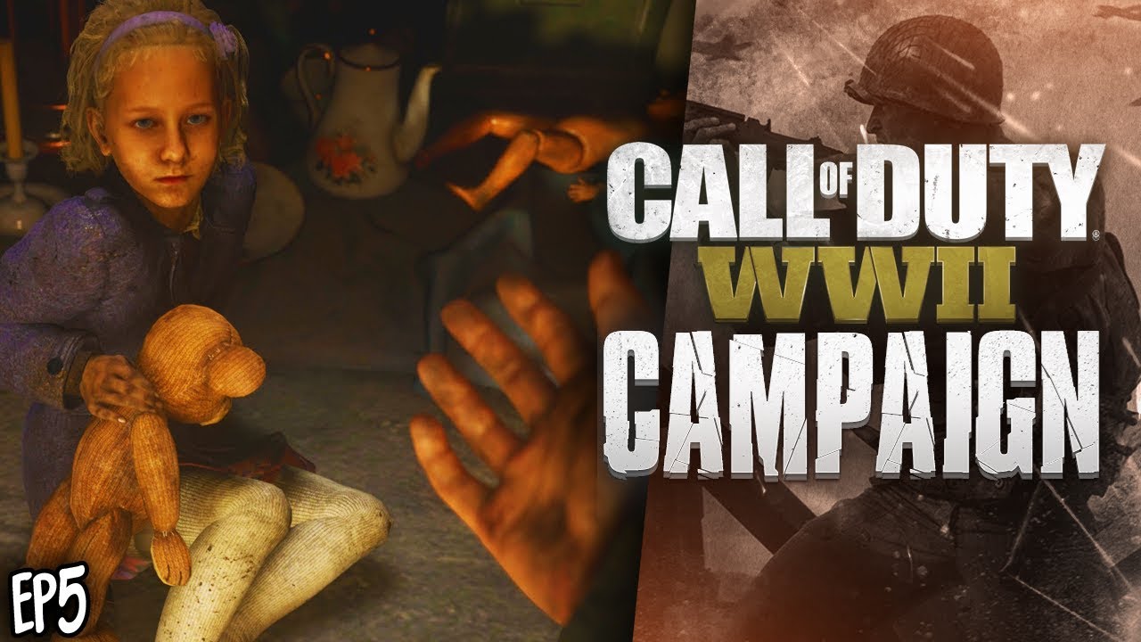 SAVING CIVILIANS! (Call Of Duty WW2 Campaign Walkthrough #5) - YouTube