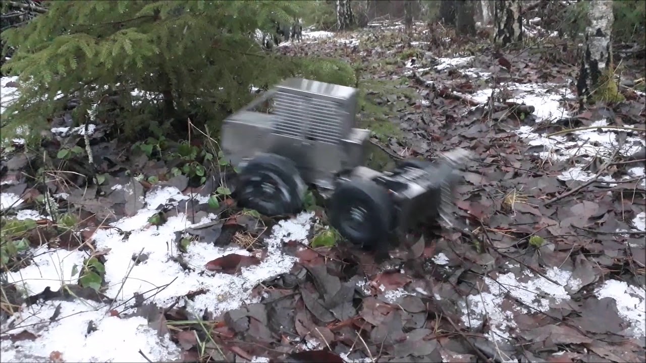 LKT 81. All metal RC. Christmas tree - YouTube