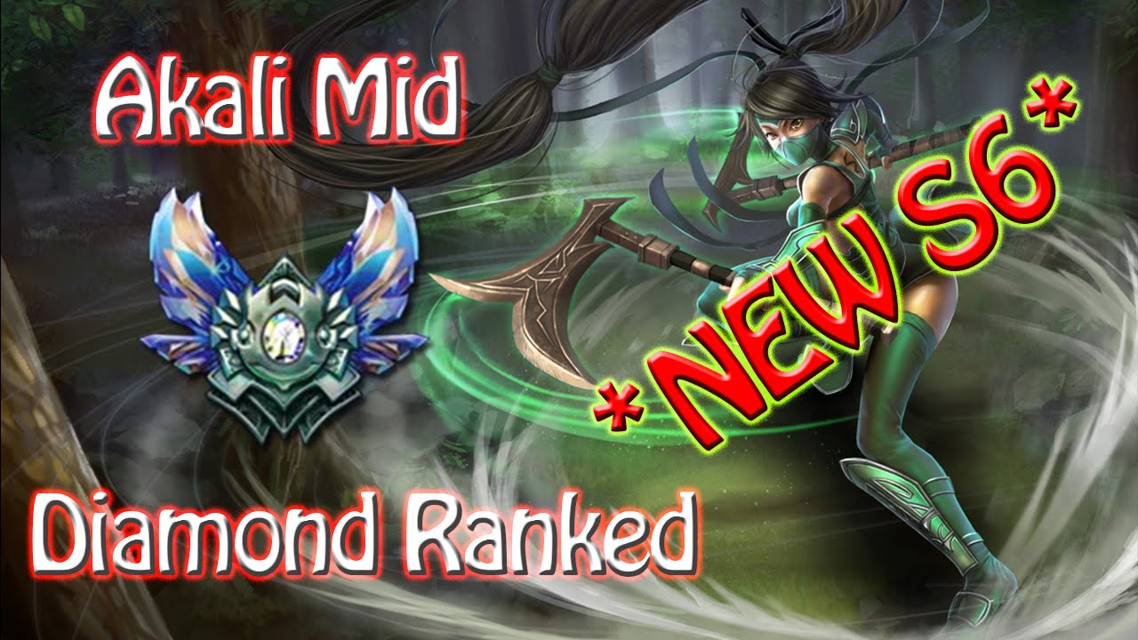 LoL Akali Mid S6 - Tank-Build NEW META [Diamond Ranked#13] [German ...