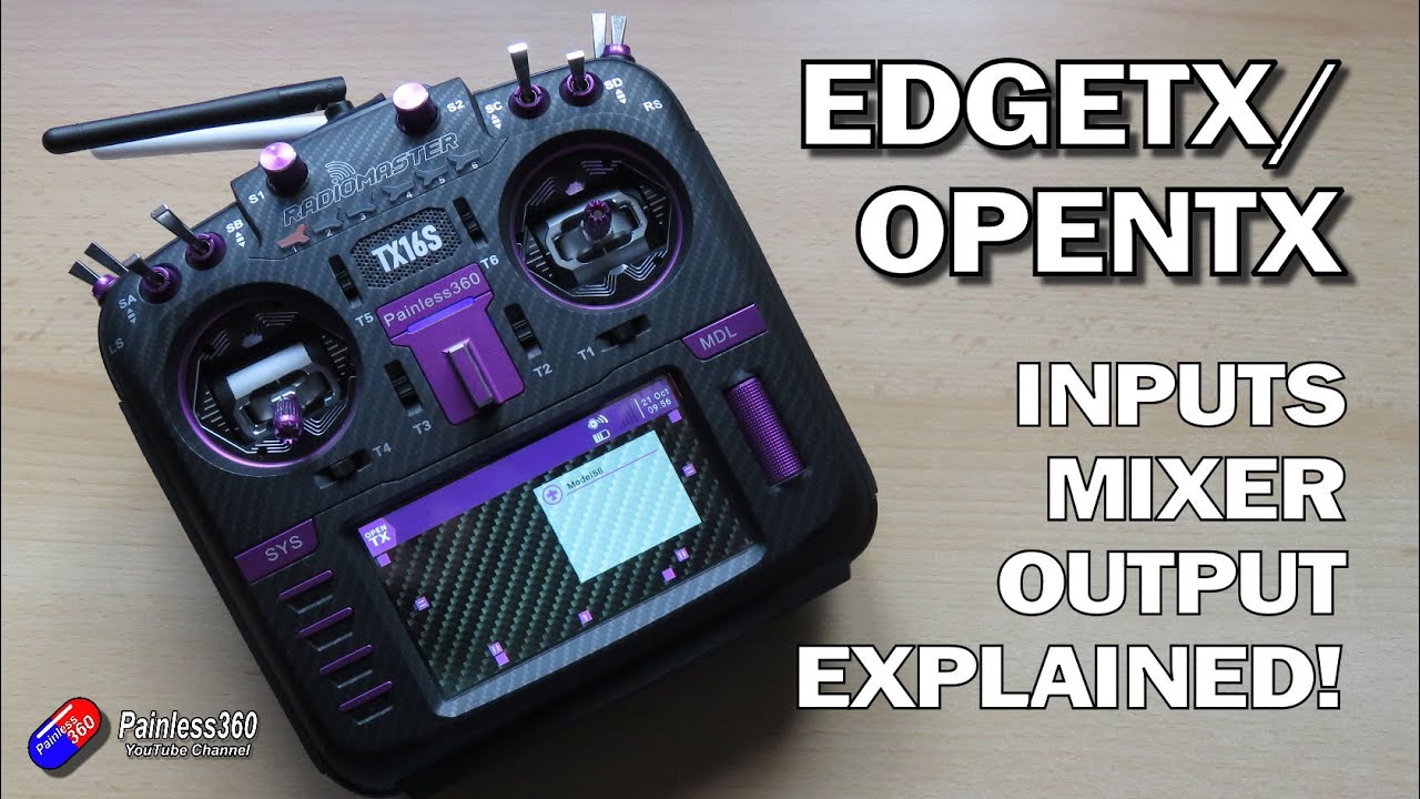Why there are INPUT-MIXER-OUTPUT Screens in EdgeTX and OpenTX and what ...