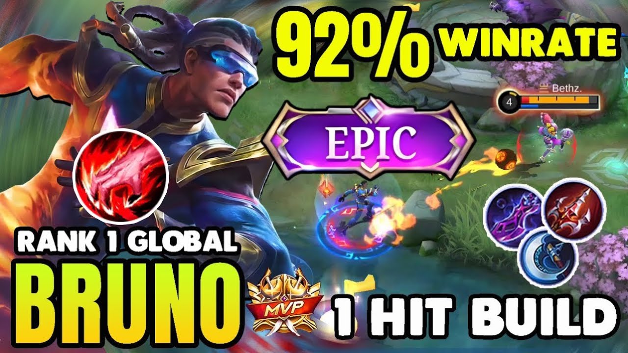 100% WIN RATE BRUNO - NEW MARKSMAN DAMAGE BUILD - BEST PHYSICAL BUILD ...