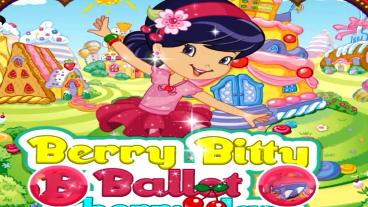 Strawberry Shortcake Berry Bitty Ballet Cherry Jam Dress Up Full Game ...