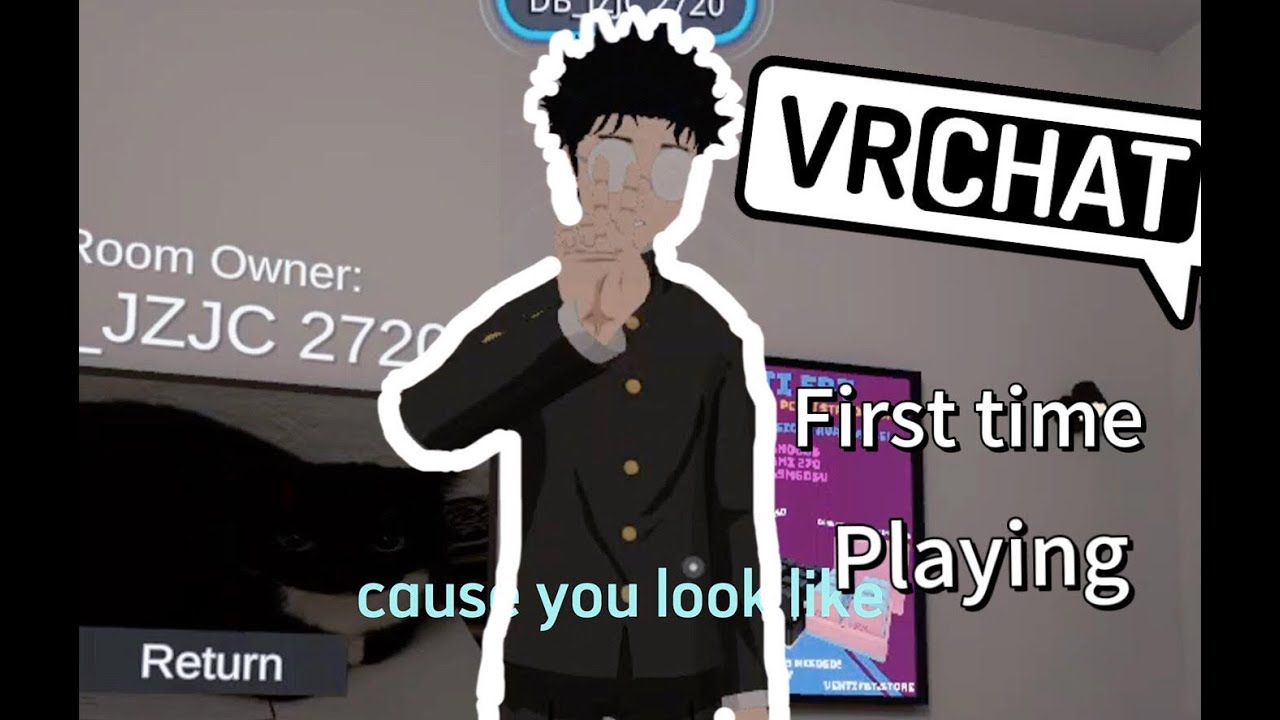 Playing VRchat For The First Time ! - YouTube