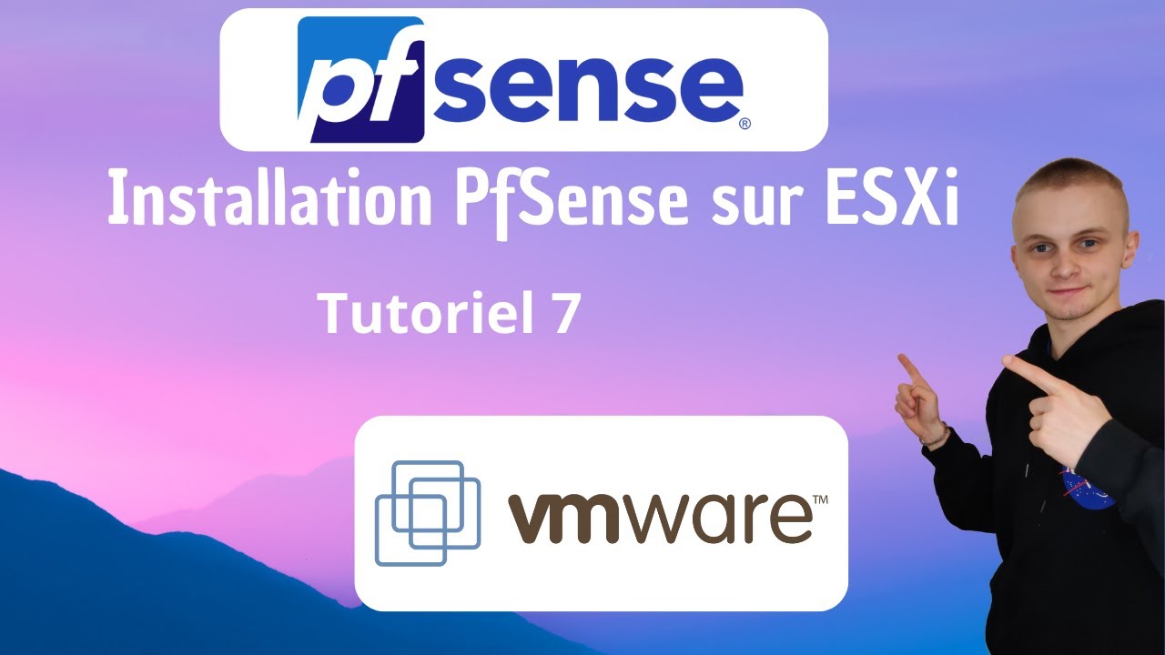 Tutoriel 7-Installation de PfSense sous ESXi - YouTube