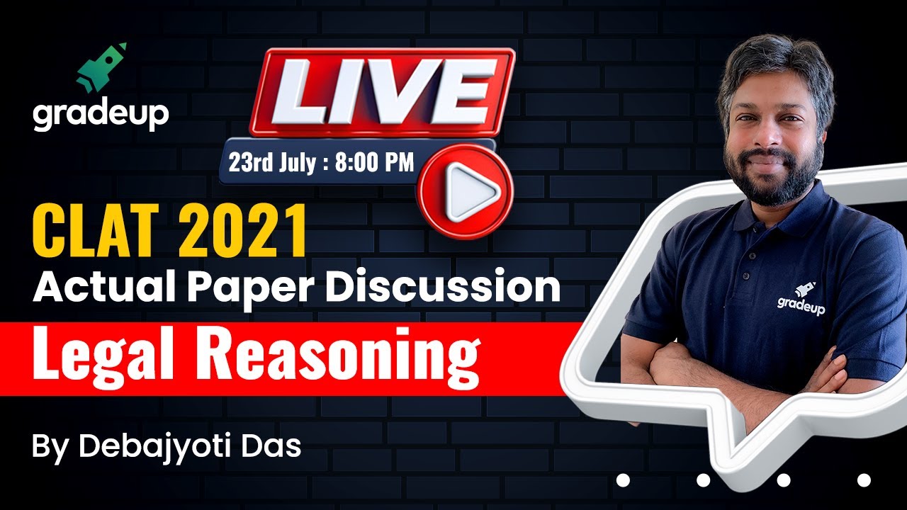 CLAT Legal Reasoning Question Paper 2021 | Detailed Solution & CLAT ...