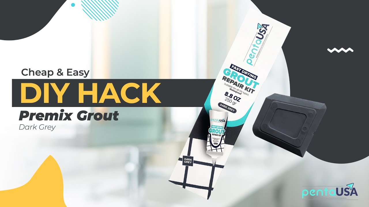 Easy DIY Hack to Renew Your Tile Grout! - YouTube