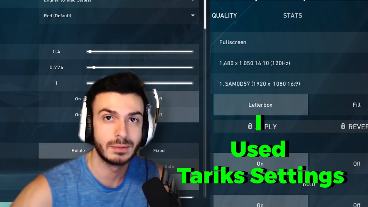Valorant I used Tariks Settings - YouTube