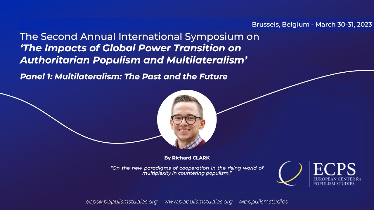 Richard Clark “On the new paradigms of cooperation in countering ...