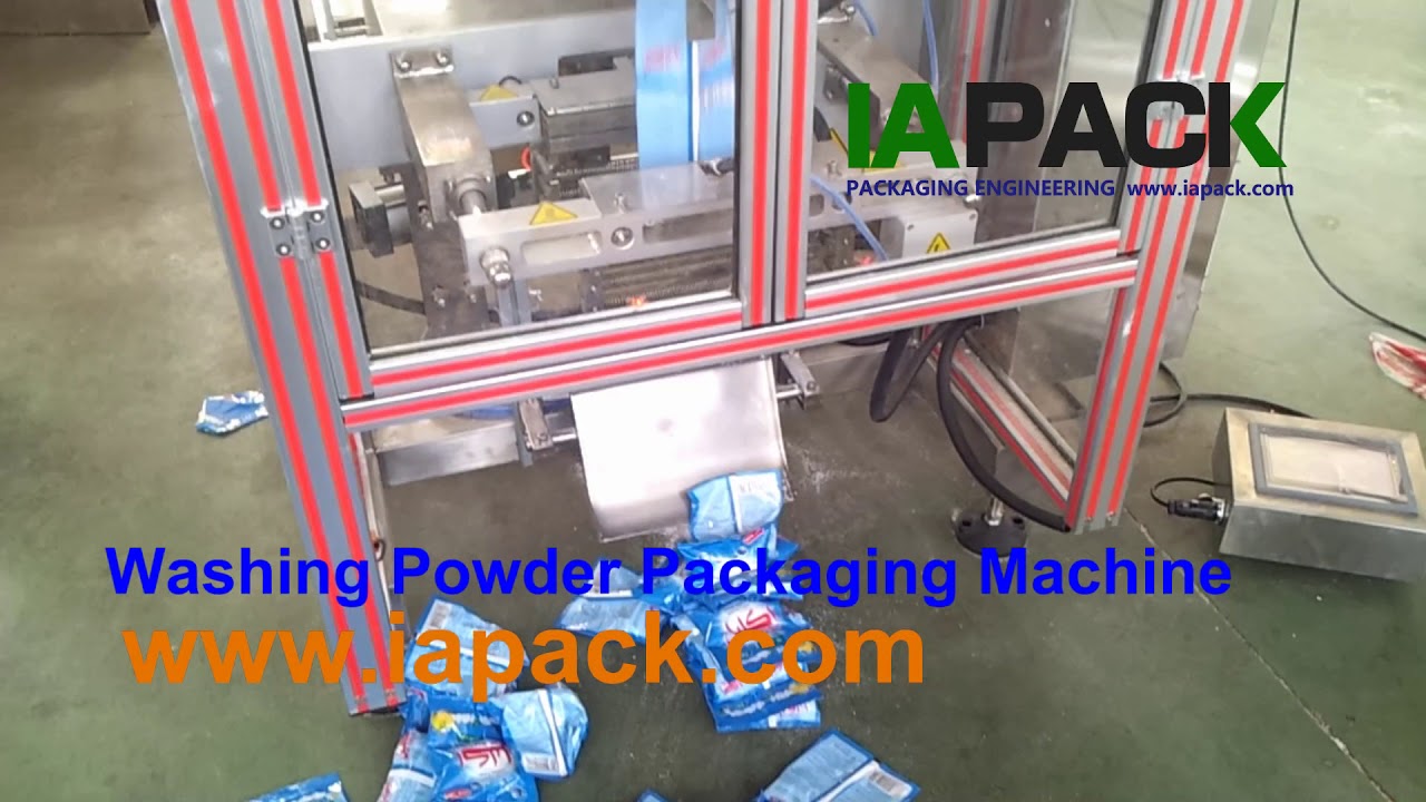 100g 5kg washing powder packaging machine - YouTube