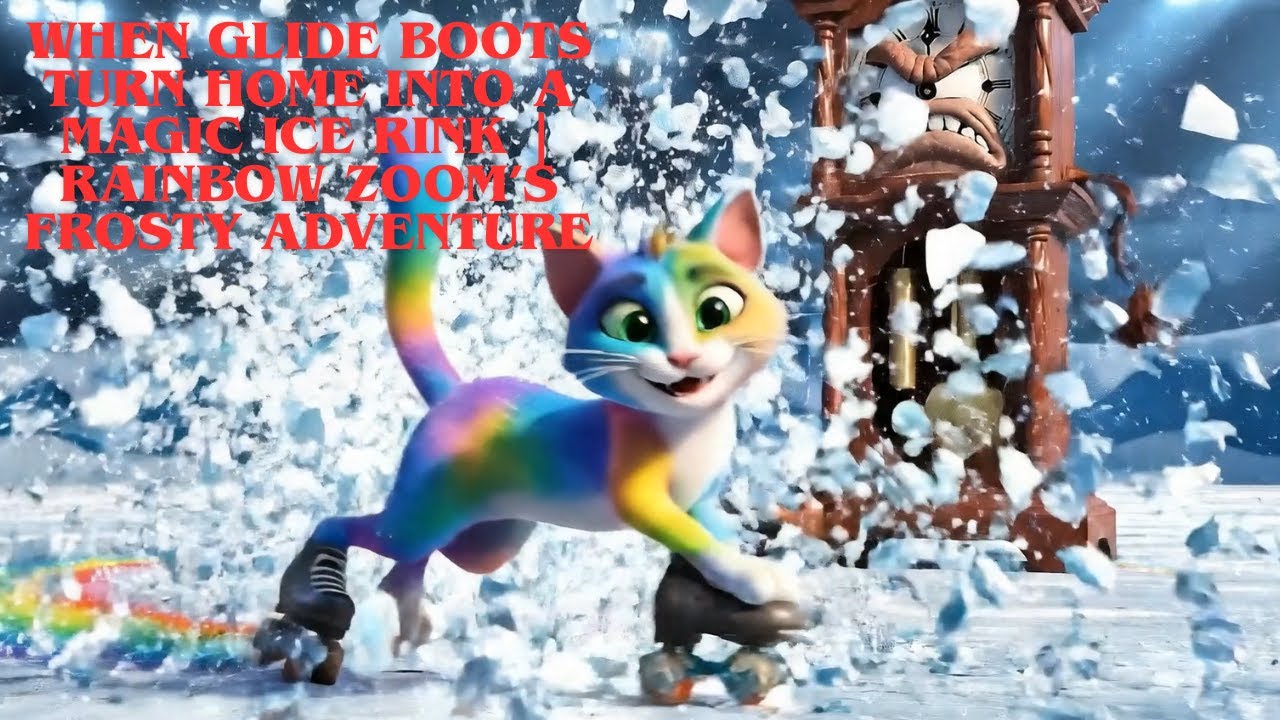 When Glide Boots Turn Home Into a Magic Ice Rink | Rainbow Zoom’s ...