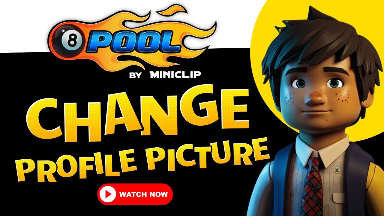 How to change profile picture in 8 ball pool - YouTube