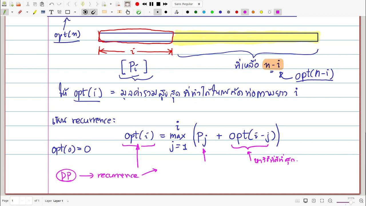 01204313/63 Algorithms EP12.1 - DP: Rod cutting - YouTube