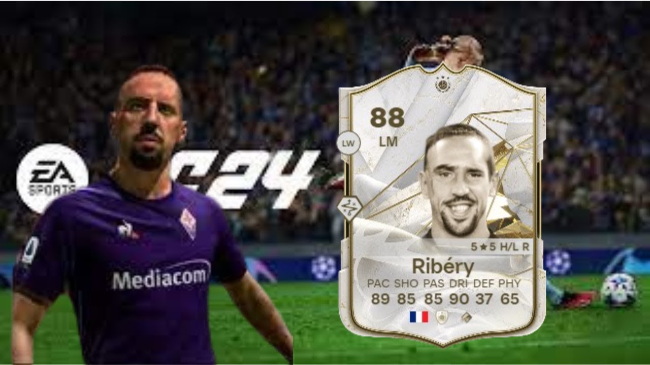 ICON FRANCK RIBERY IS RIDICULOUSLY UNPLAYABLE - FC 24 ULTIMATE TEAM ...