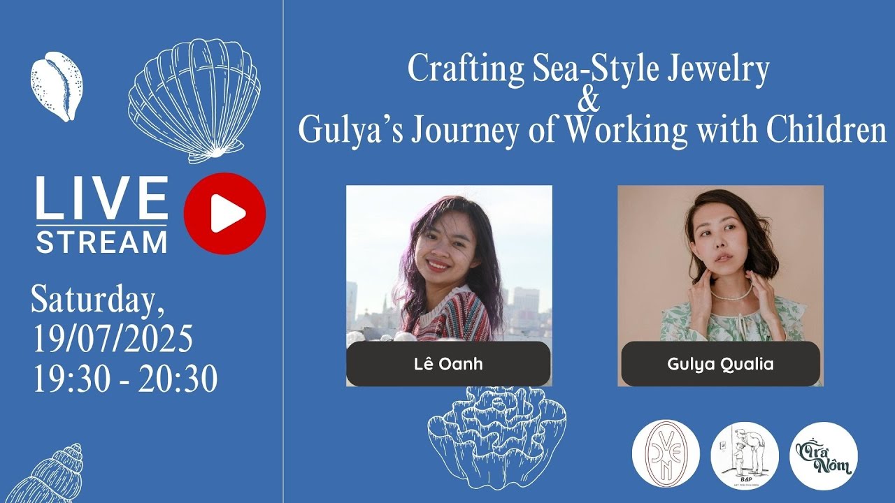🔴 [LIVESTREAM | July 17, 2025 – 7:30 PM] Crafting Sea-Style Jewelry ...