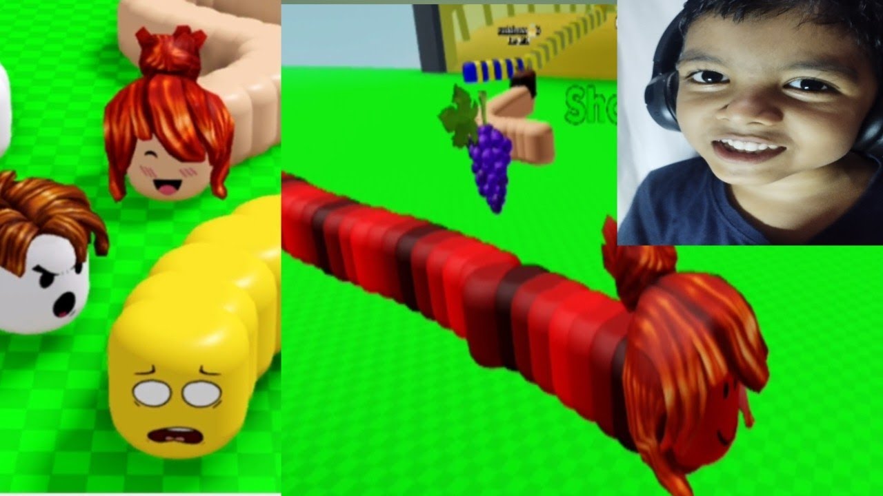 Snake Wali Game | Roblox Wormface But I'M The Biggest #Wormface #Snake ...