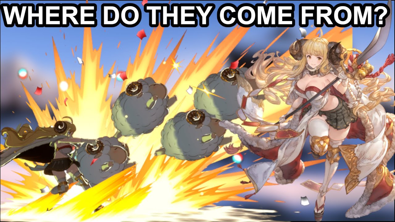 Anila Has INFINITE SHEEP In Granblue Fantasy Versus Rising - YouTube