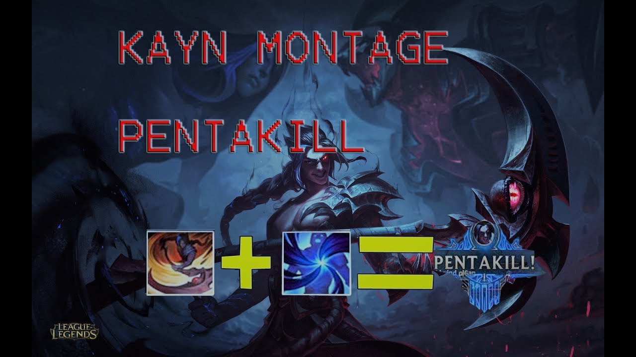 KAYN MONTAGE -BEST KAYN PLAYS S7 | Shadow Assassin Kayn | League of ...