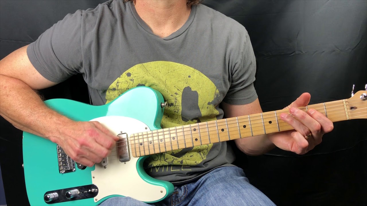 Beginner’s 2 String 12 Bar Blues guitar lesson - YouTube