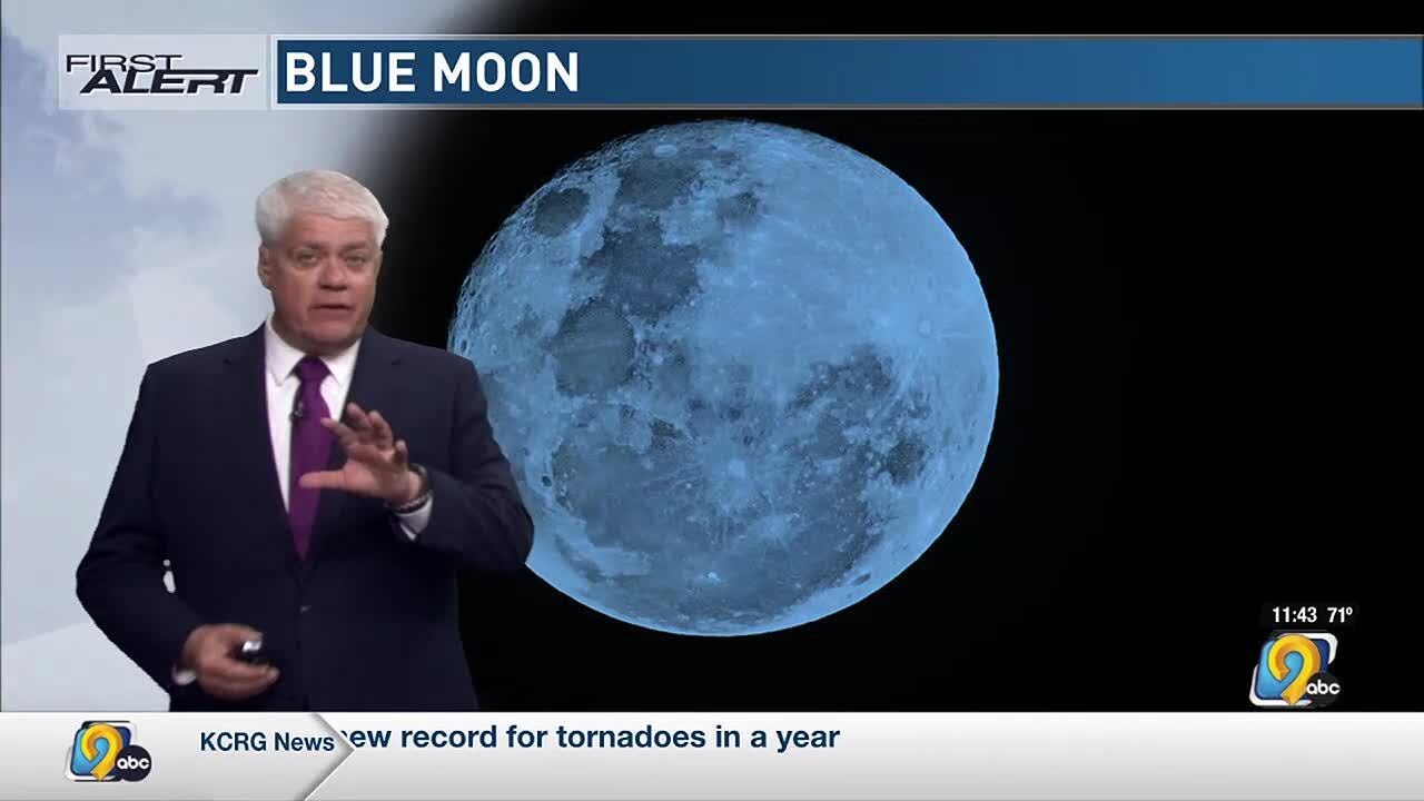 Check out the super blue moon on Monday - YouTube