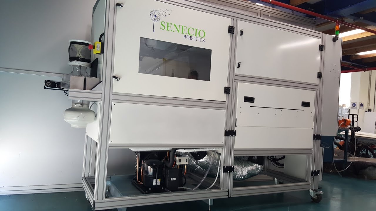 Senecio Robotics AI based mosquito sex sorting module - YouTube