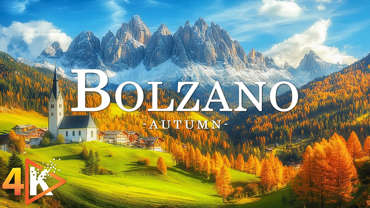 Bolzano Autumn 4K – Stunning Dolomites, Fall Colors & Peaceful Ambience ...