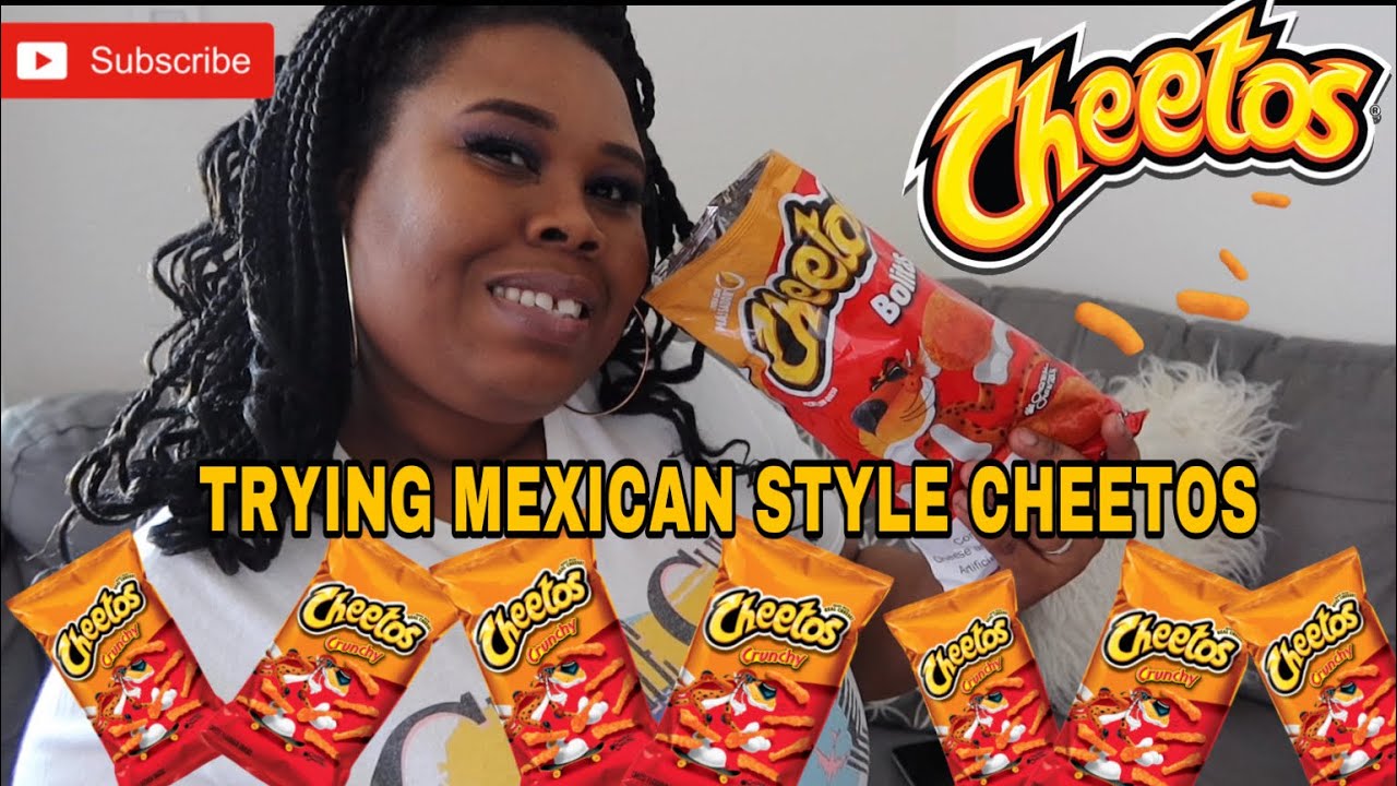 TRYING MEXICAN STYLE CHEETOS - YouTube