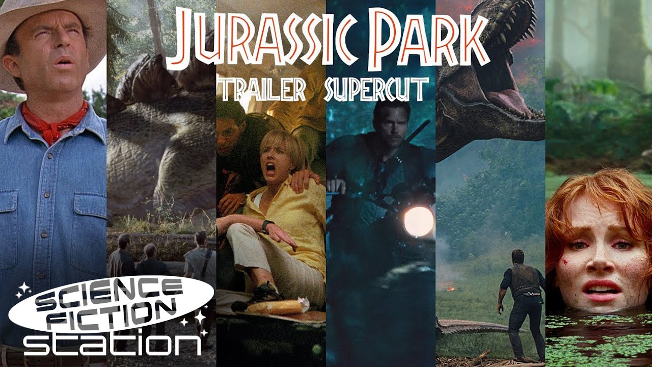 Every Trailer From The Jurassic Park Franchise | Science Fiction ...