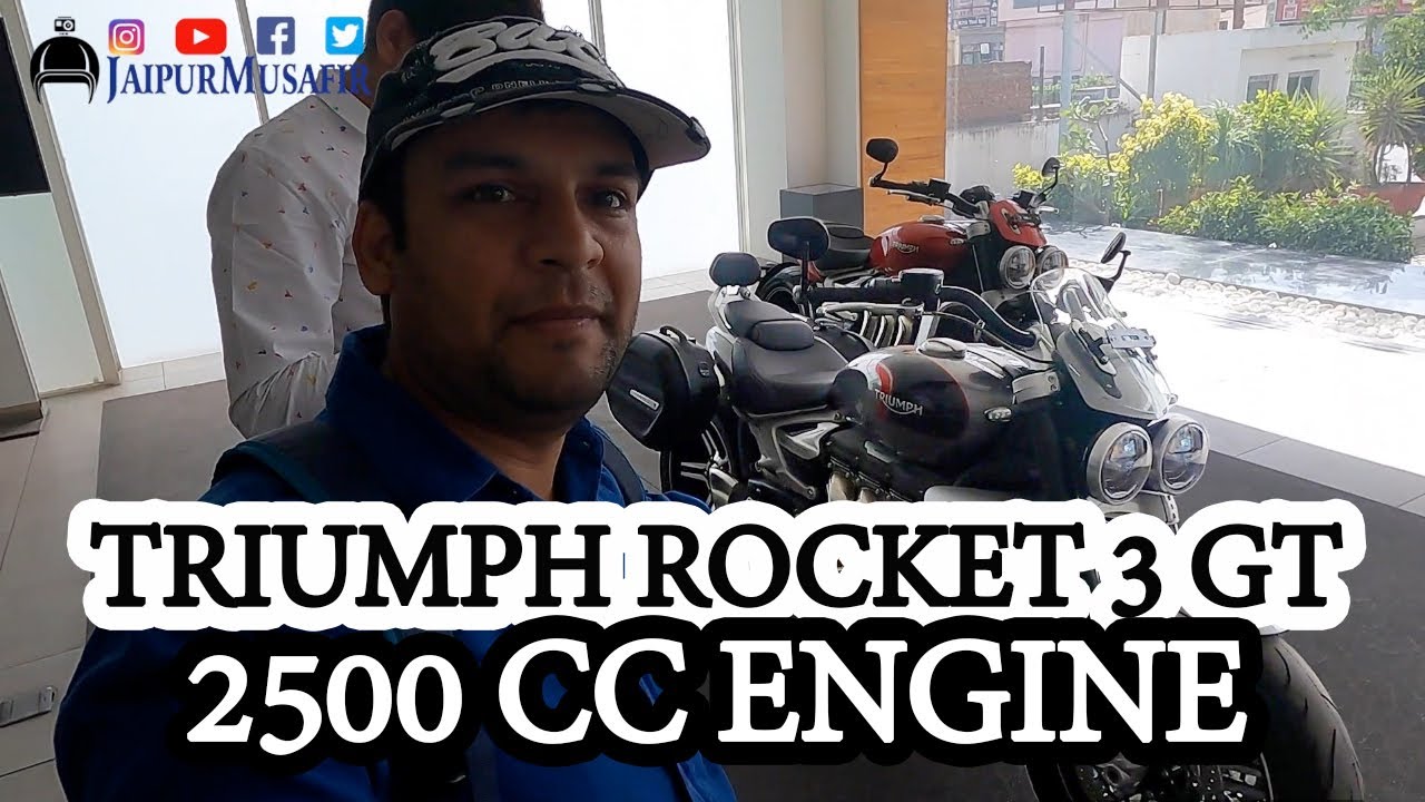Taking Delivery of Triumph Rocket 3 GT 2021 - Biggest Bike Engine in ...