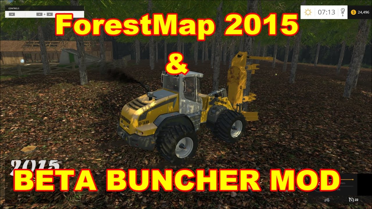 Farming simulator 2015 logging map - YouTube