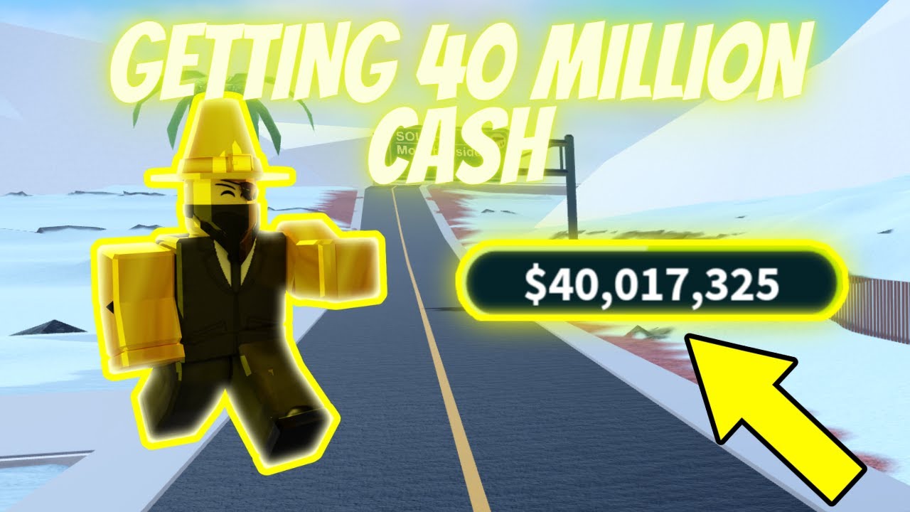 GETTING 40 MILLION CASH! | Roblox Jailbreak - YouTube