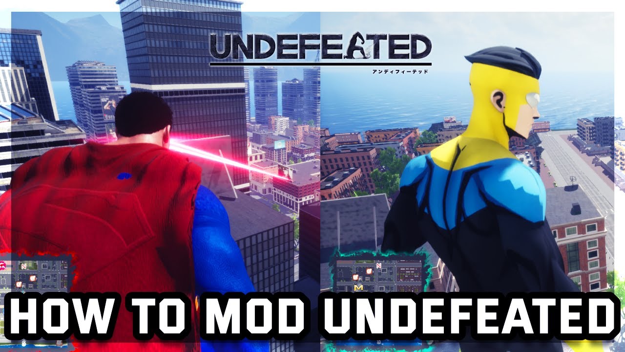 How to mod UNDEFEATED | (Superman And Invincible Mod) - YouTube