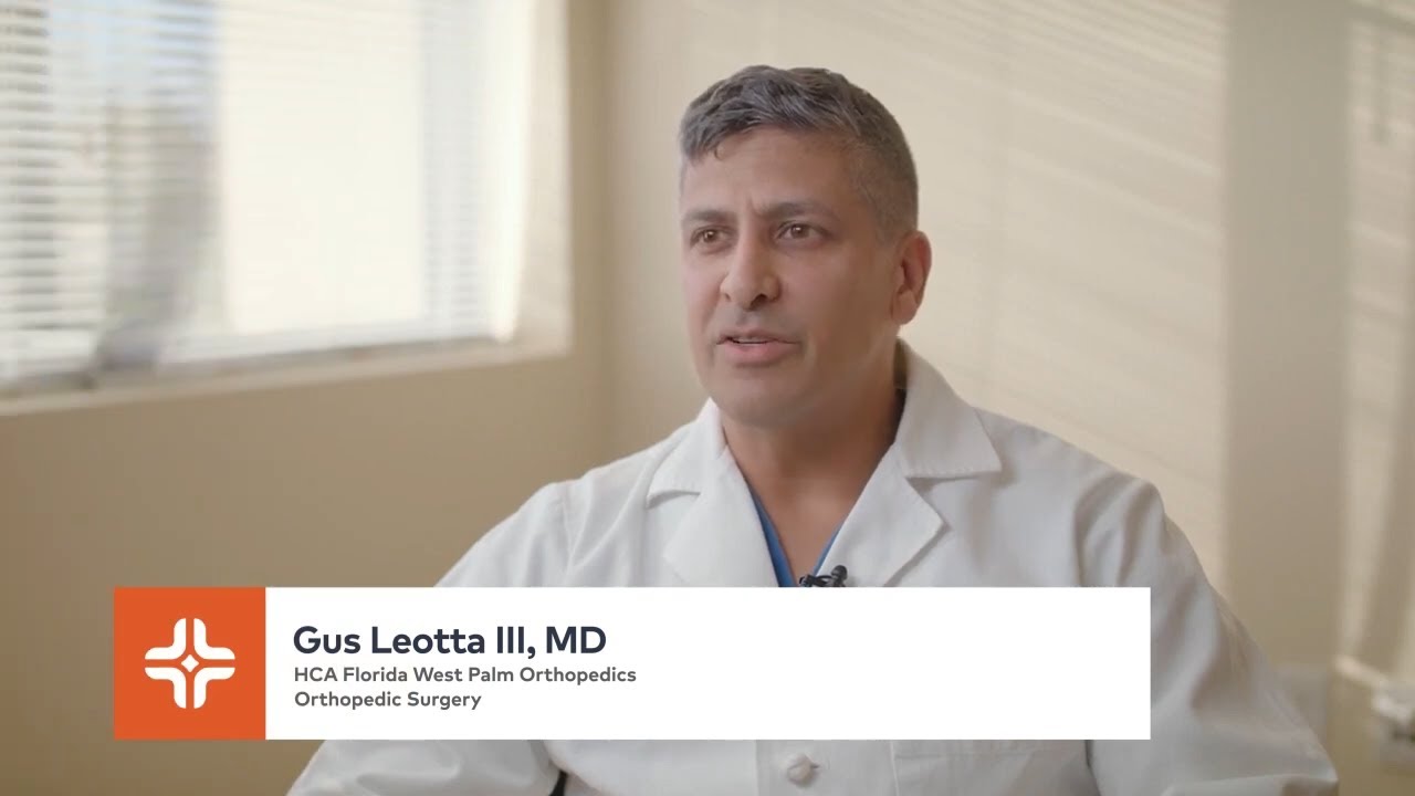 Dr. Gus Leotta III, MD - West Palm Orthopedics - YouTube