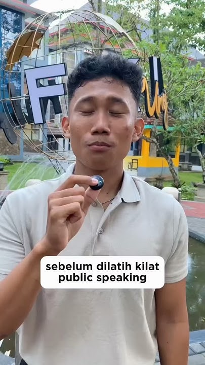 bisa public speaking dalam hitungan detik ⚡️ #publicspeaking #challenge #motivation - YouTube