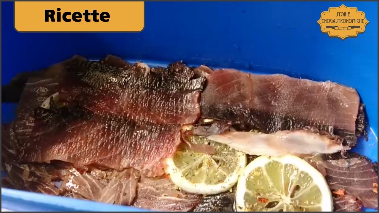La ricetta del Tonno Alletterato marinato - YouTube