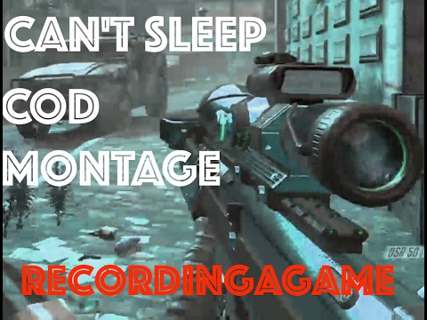 Can't Sleep | COD Montage - YouTube