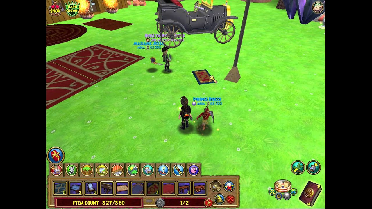 Wizard101: How to float and adjusting floating objects - YouTube