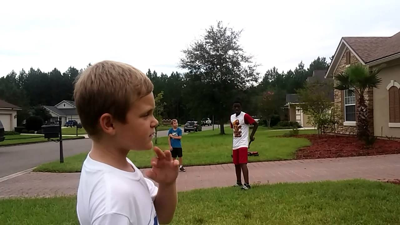 Front yard baseball ⚾ - YouTube