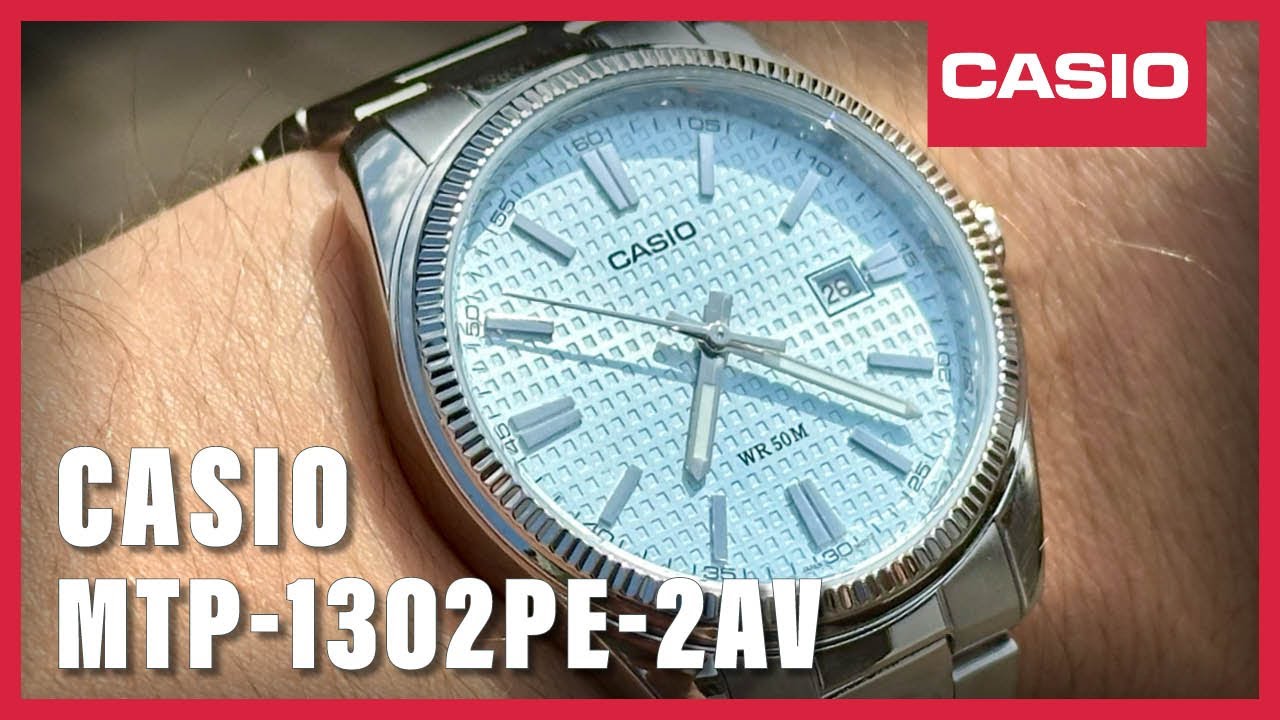 Unboxing The Casio MTP-1302PE-2AV - YouTube