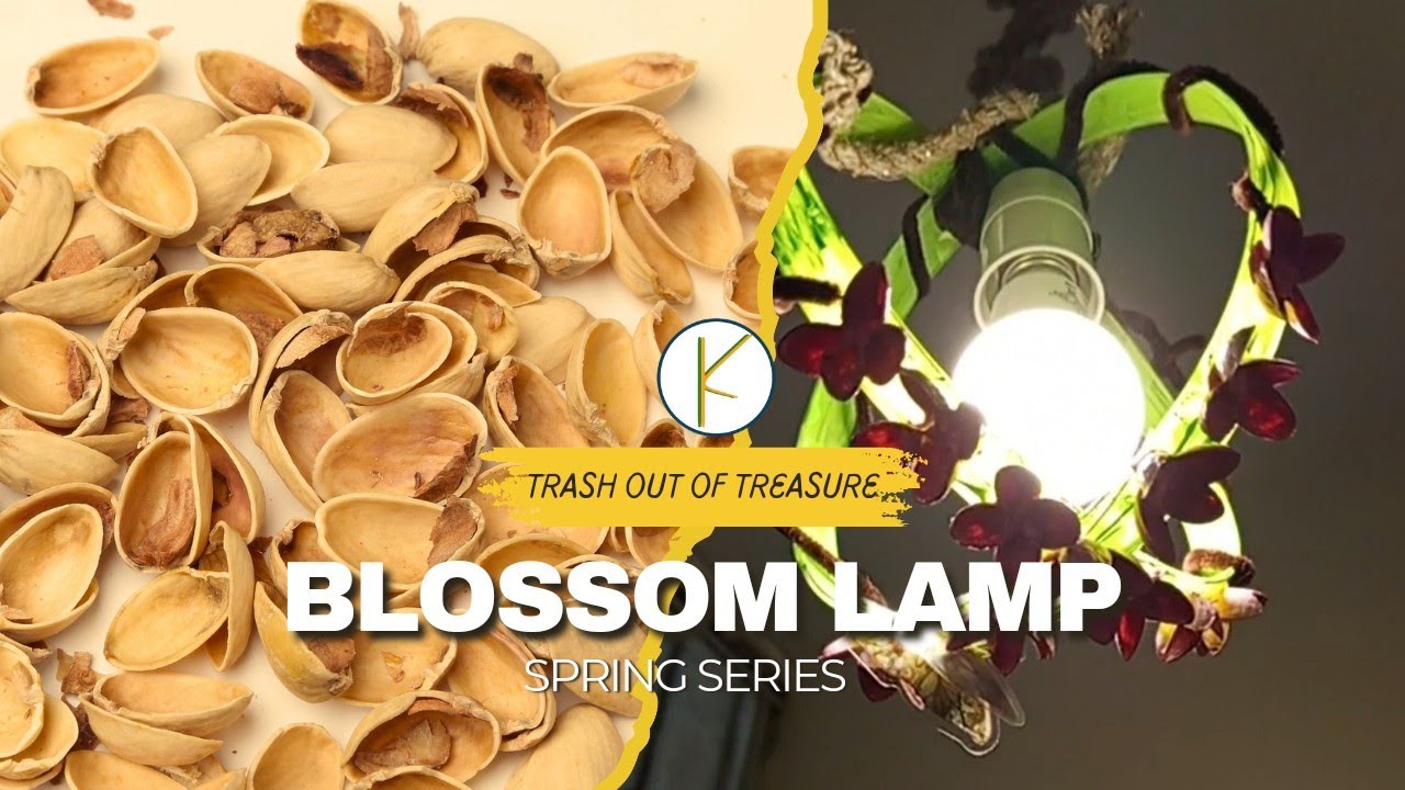 Blossom Acrylic Lamp | Pistachio shells and Acrylic Plastic - YouTube